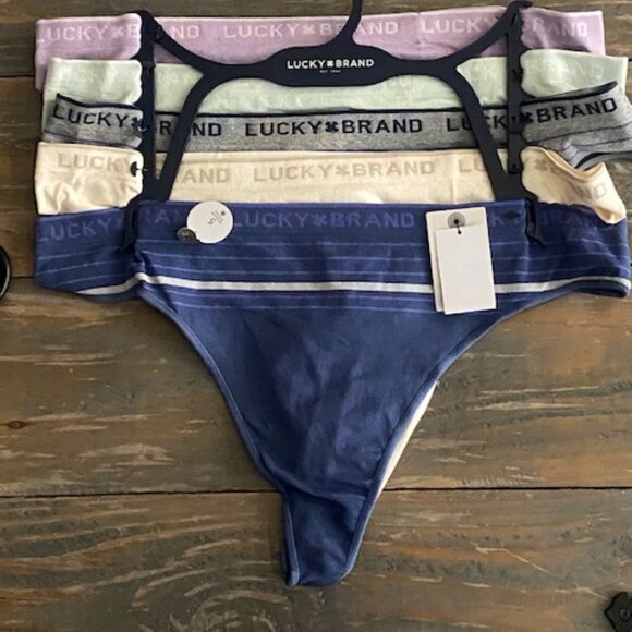 Lucky Brand | Intimates & Sleepwear | Lucky Brand Womens Thong ...